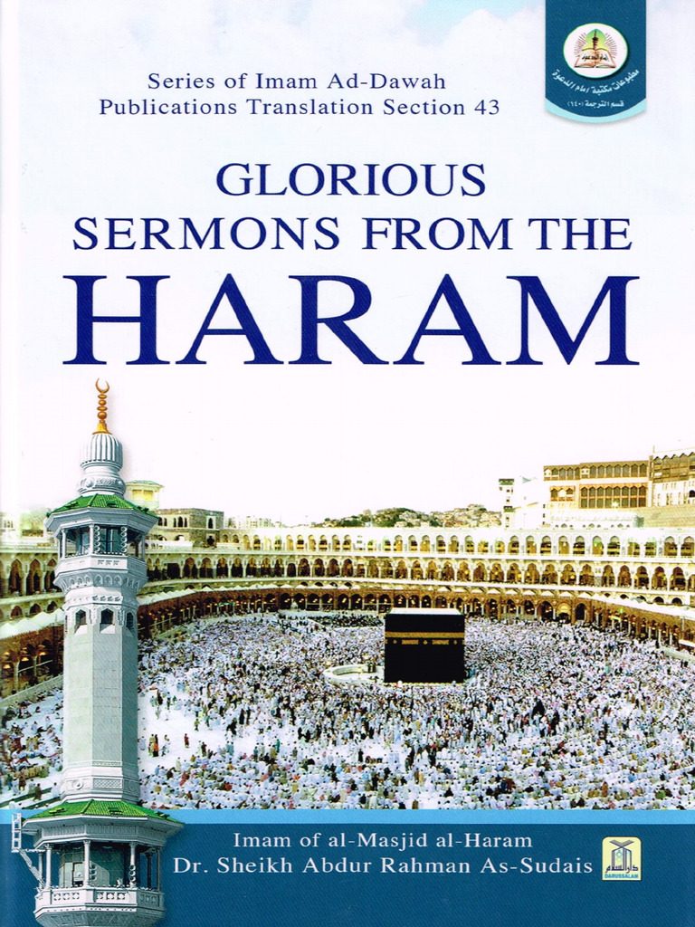 Glorious Sermons From The Haram Sh. Abdur Rahman As Sudais | PDF