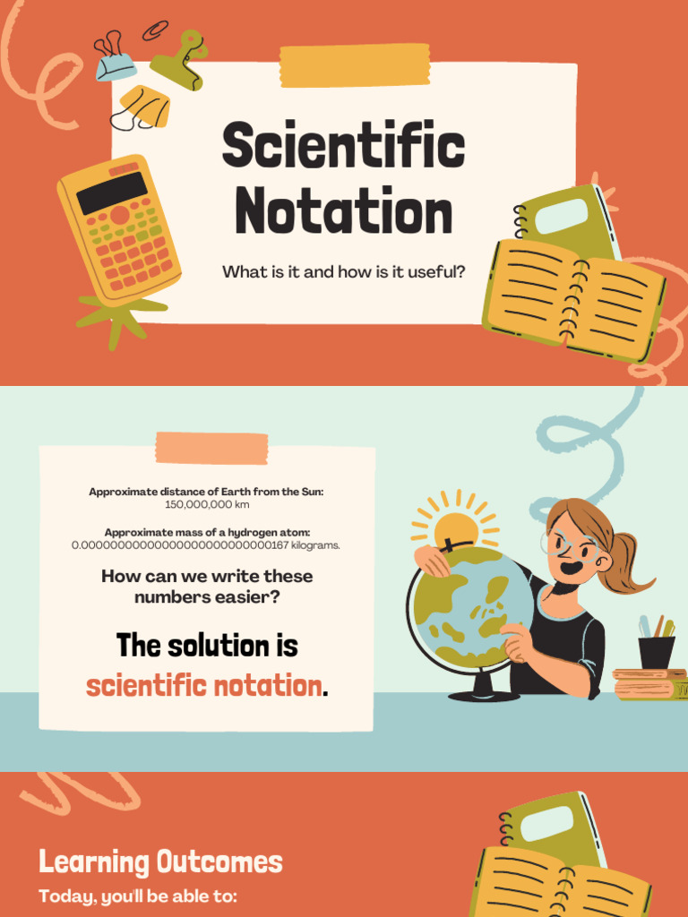 Scientific Notation Presentation | PDF