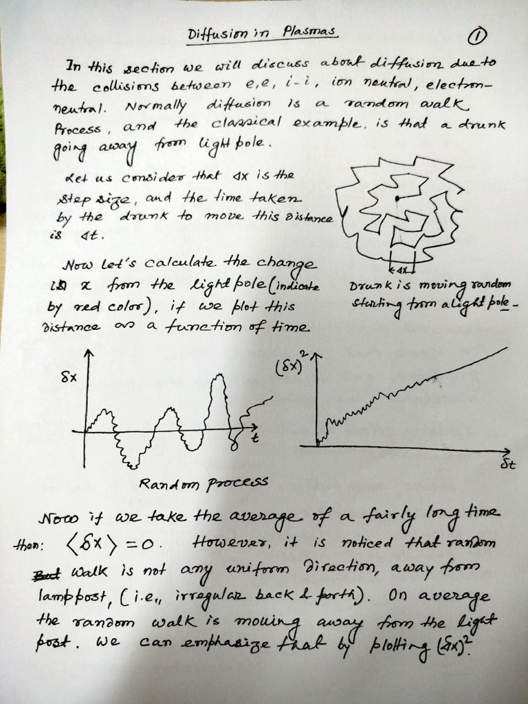 Diffusion in Plasma | PDF