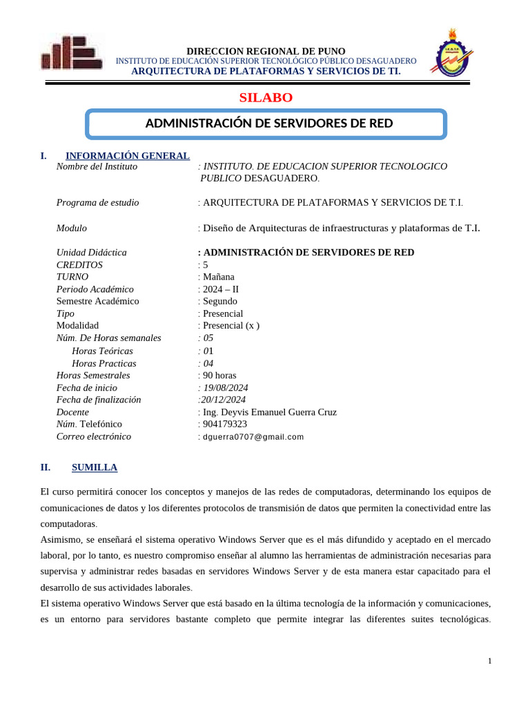 Administracion de Servidores de Red | PDF