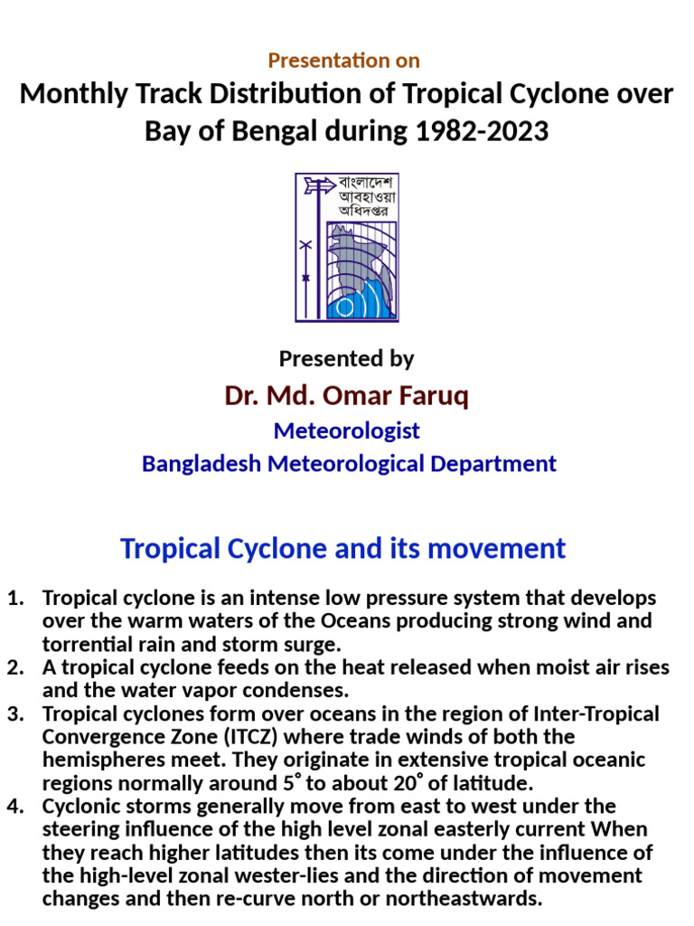 Bay of Bengal Cyclone Tracks 1982-2023 | PDF | Tropical Cyclones | Cyclone