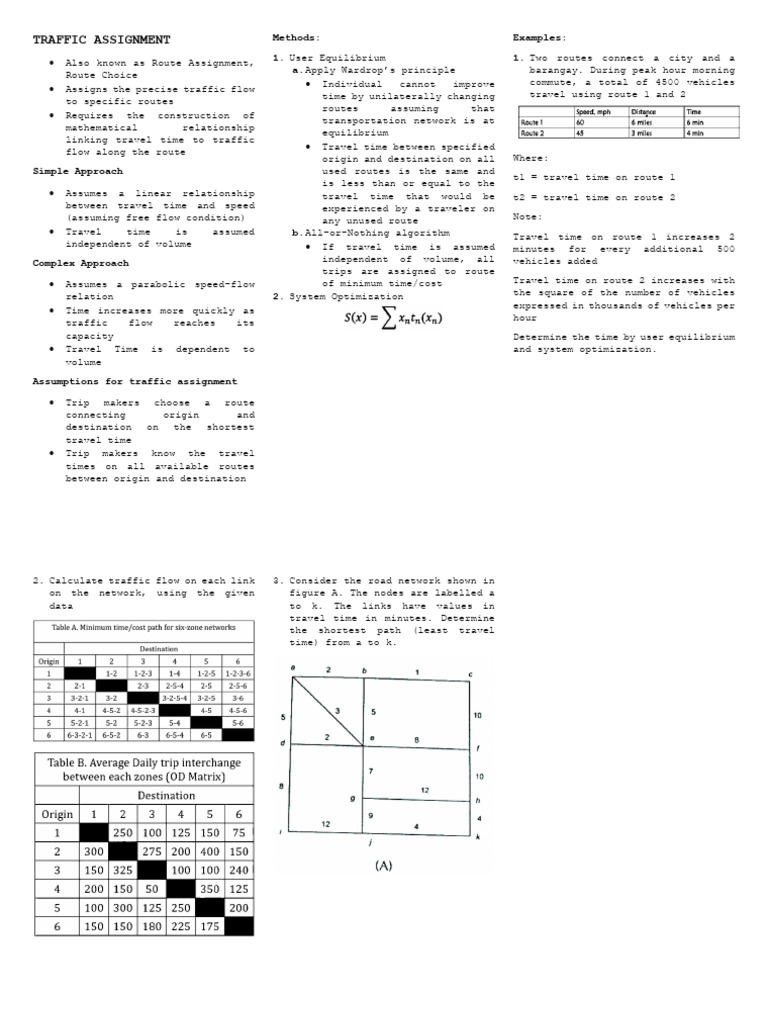 5.-Traffic-Assignment | PDF