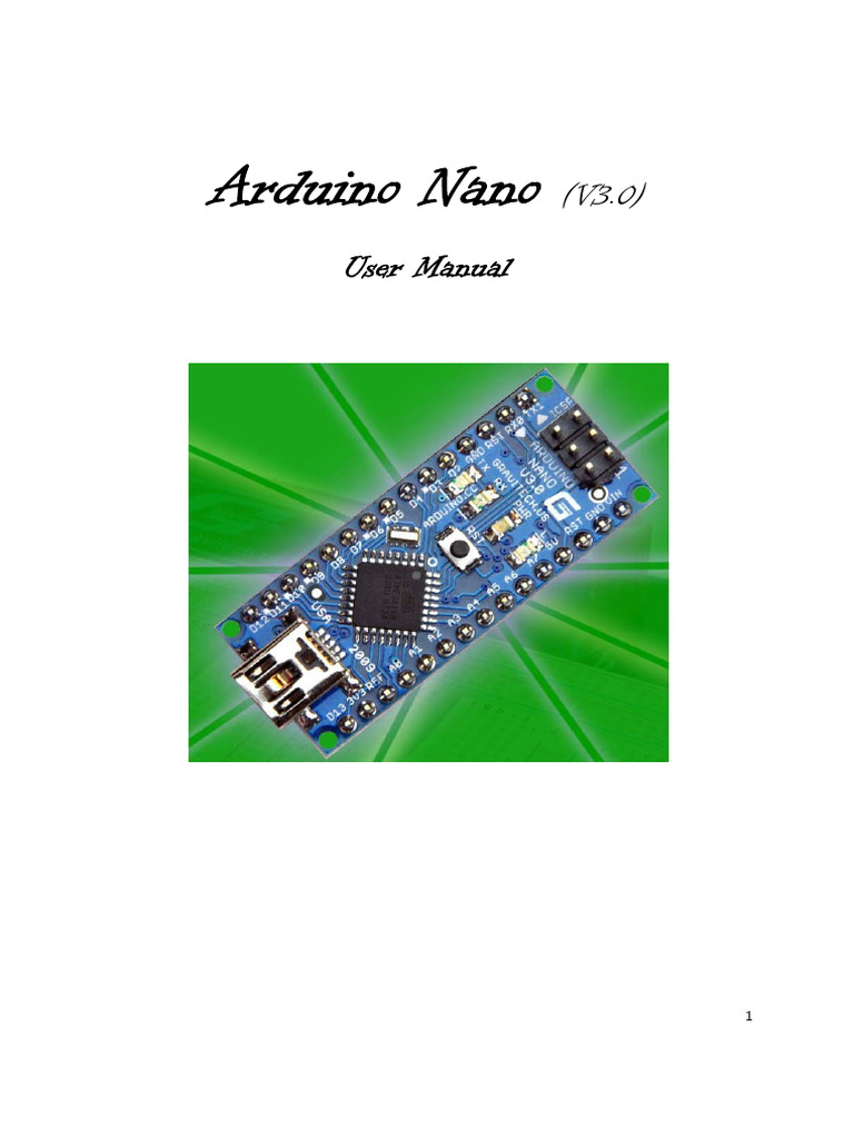 ARDUINONANO | PDF | Computers