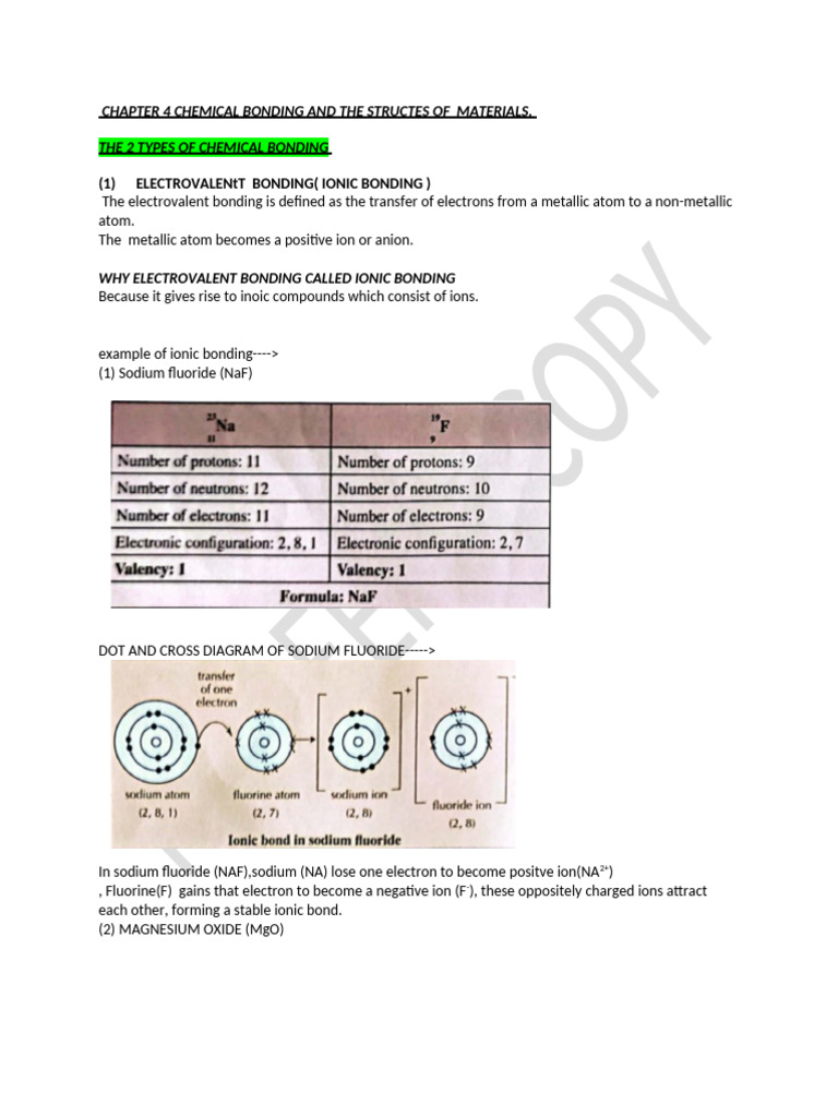 Chemistry: Chemical Bonding Basics | PDF | Ionic Bonding | Chemical Bond