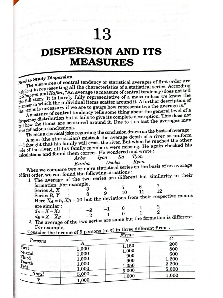 Dispersion | PDF