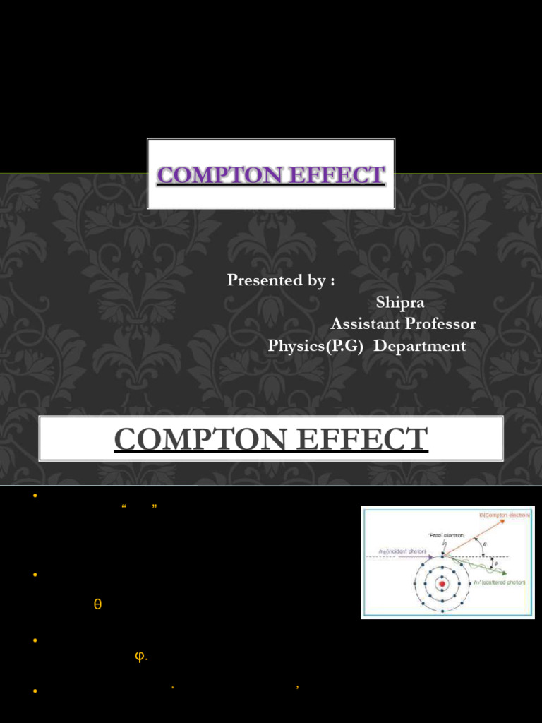 Sss Compton Effect | PDF