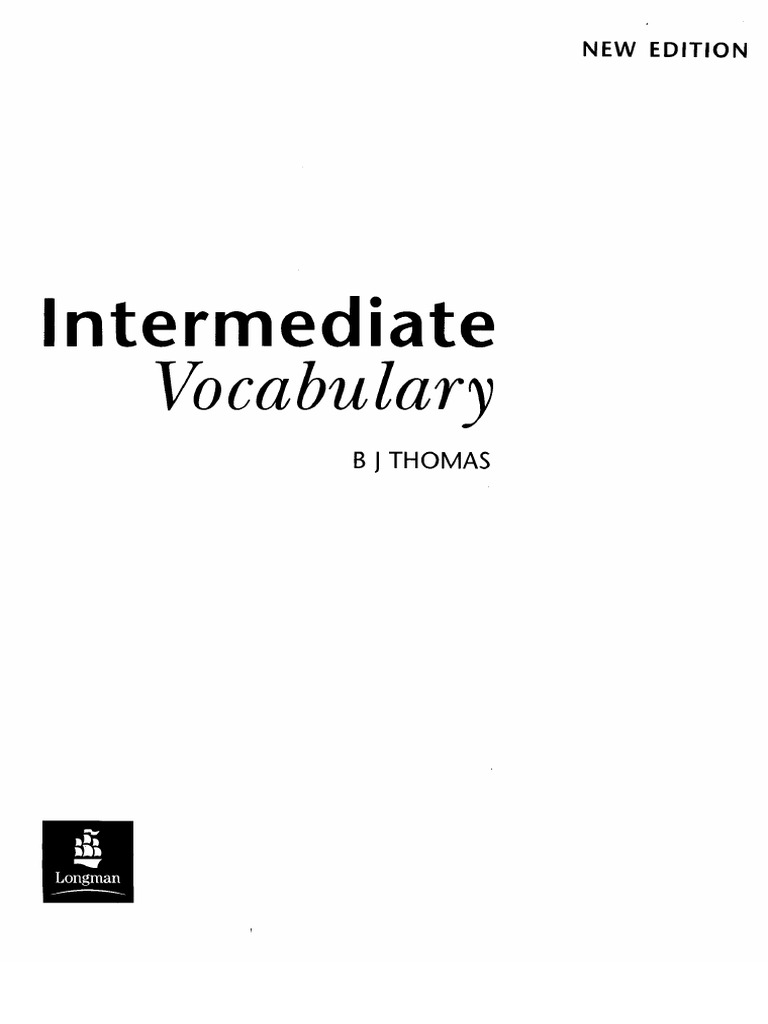Intermediate Vocabulary and Idioms | PDF
