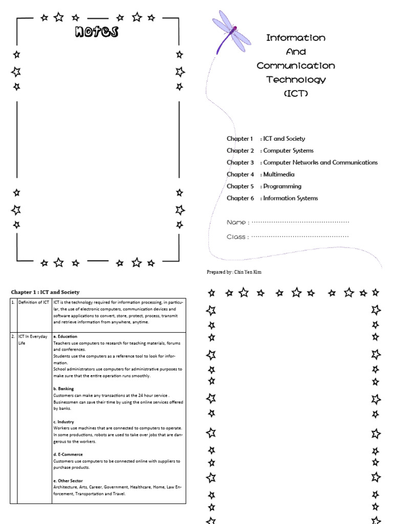 Complete Ict Note Latest2 | PDF