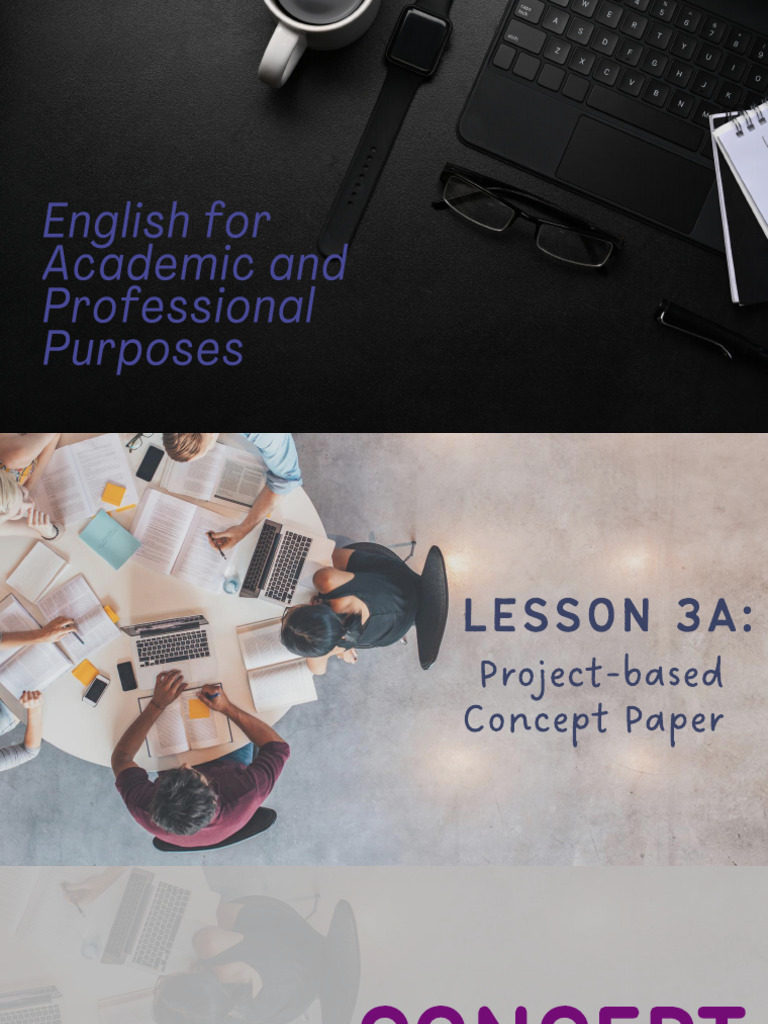 Eapp - Lesson 3 - Concept Paper | PDF