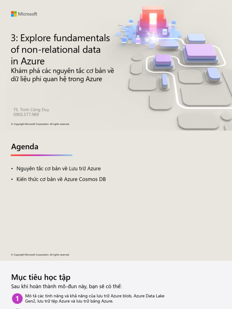 Explore Fundamentals of Non-Relational Data | PDF