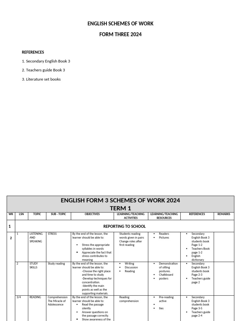 Eng F3 2024 Schemes | PDF