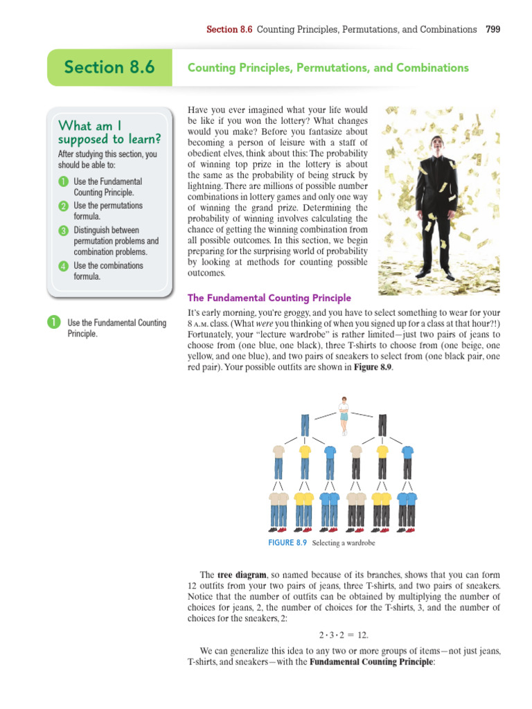 Lecture 5 - Permutations and Combinations | PDF