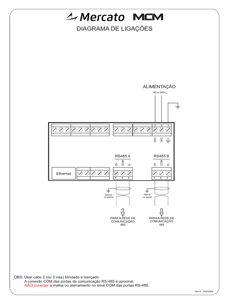 MCM - Diagrama de Ligações - CDR | PDF