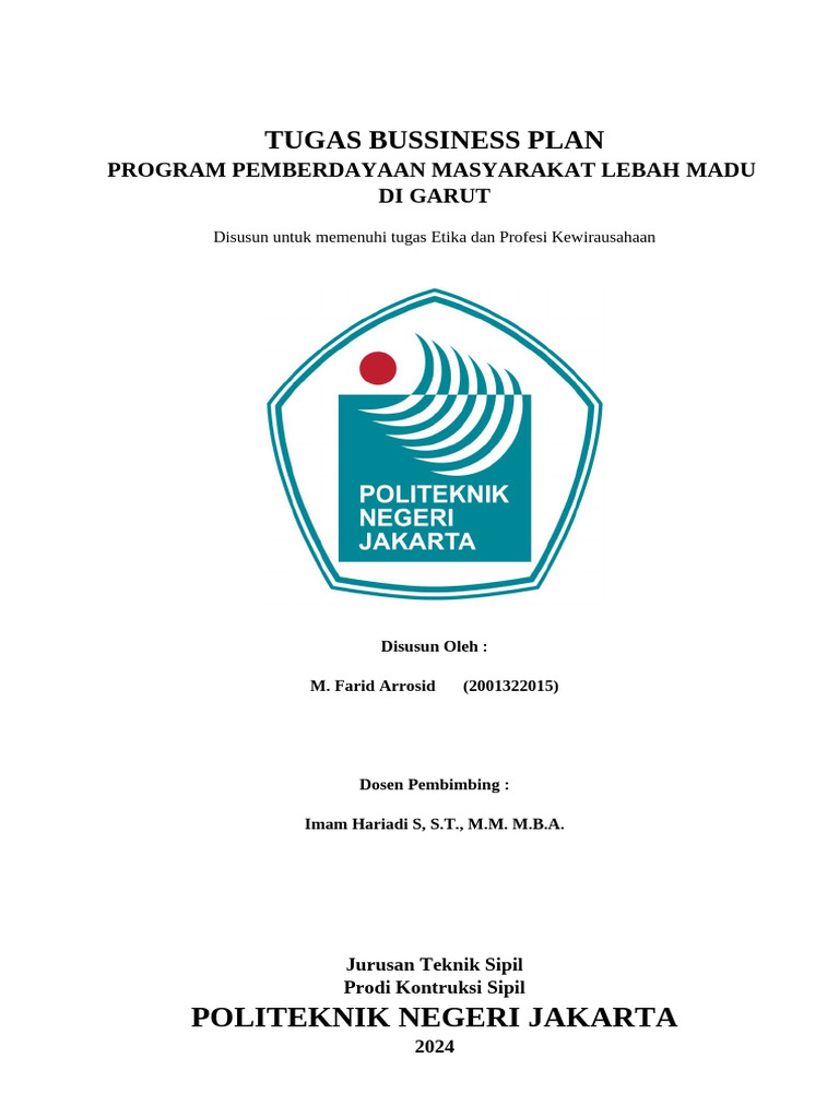 Proposal Lebah Madu | PDF