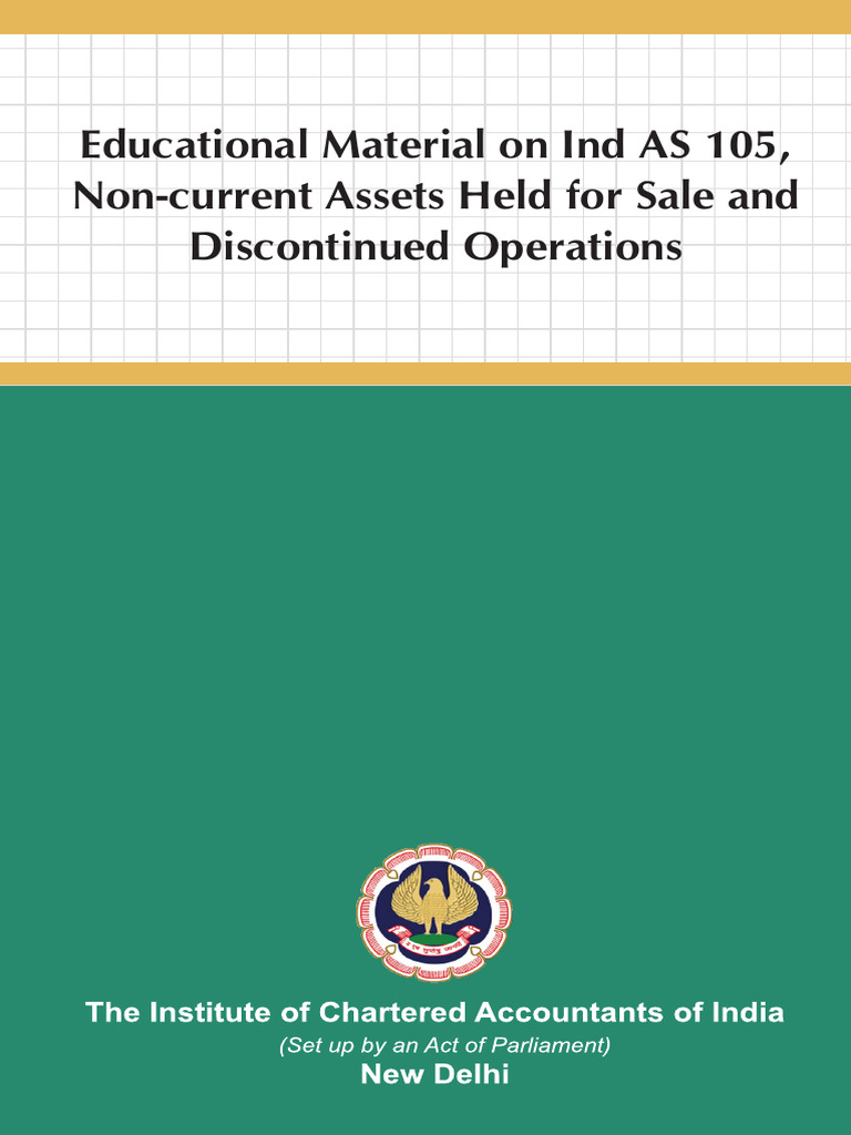 Ind As 105 Icai | PDF