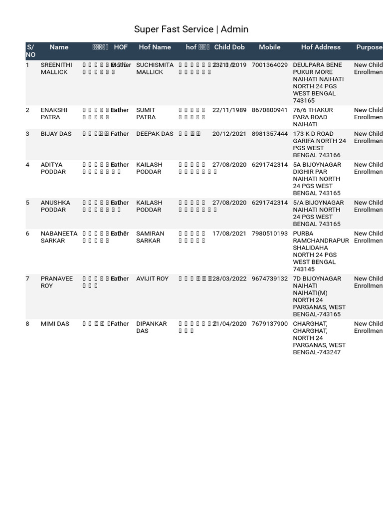 Super Fast Service Admin (1) | PDF