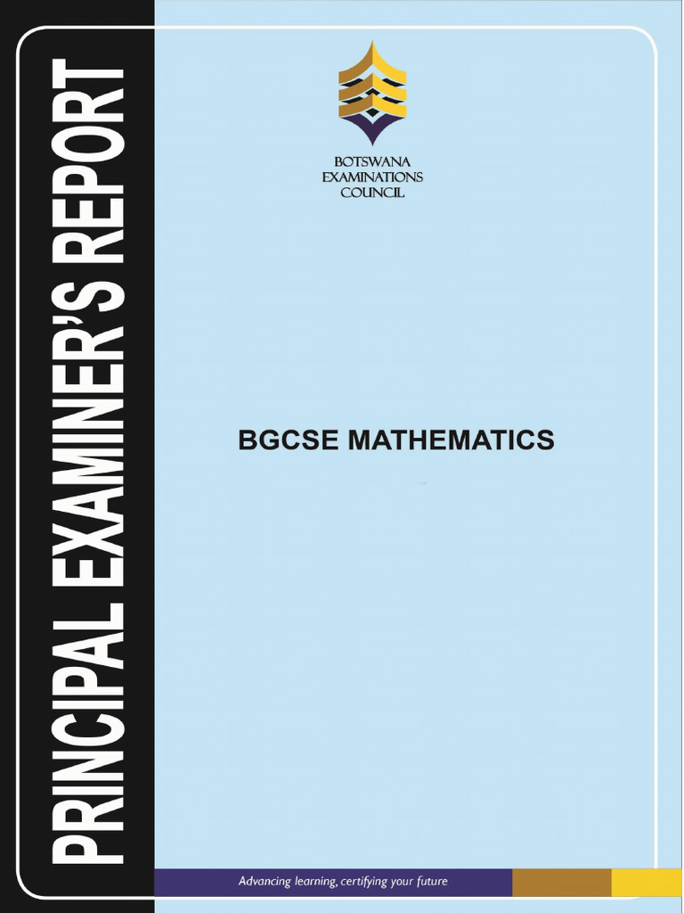 0563 Mathematics - 2023 | PDF