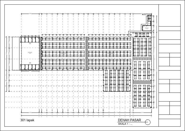 Plot Denah Pasar-4 | PDF