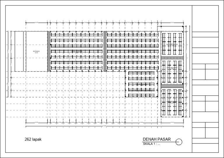Plot Denah Pasar-1 | PDF