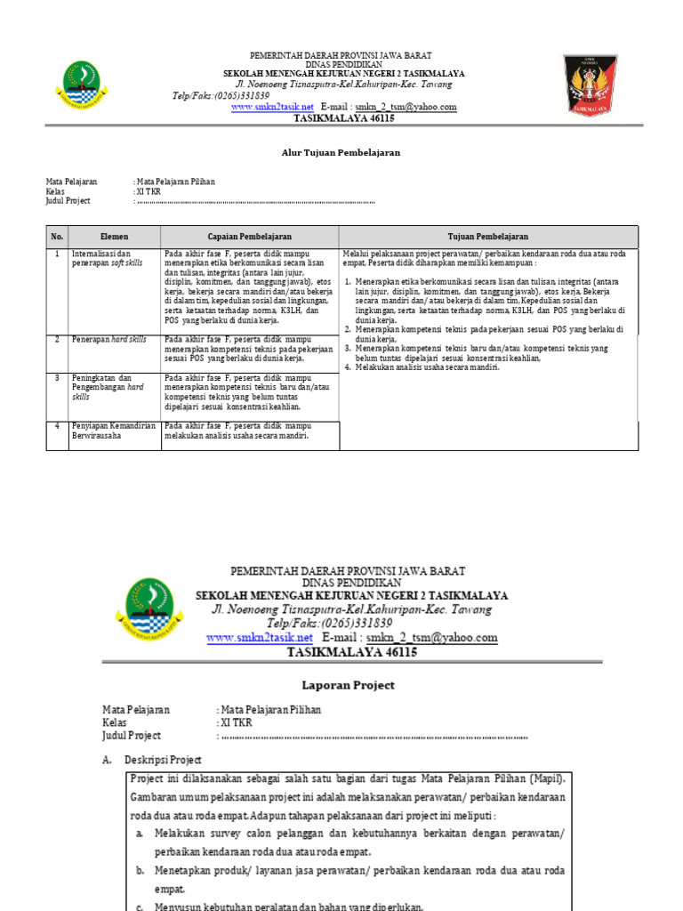 ATP Project Mapil | PDF