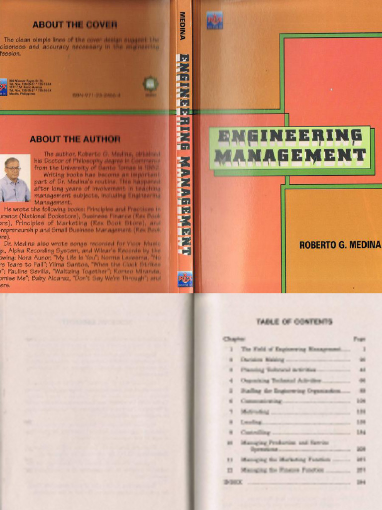 Engineering Management MEDINA FULL VERSION | PDF