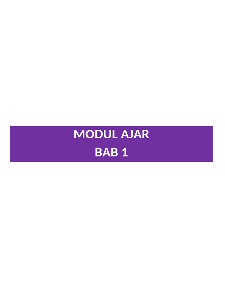 Modul Ajar Pi.4 | PDF