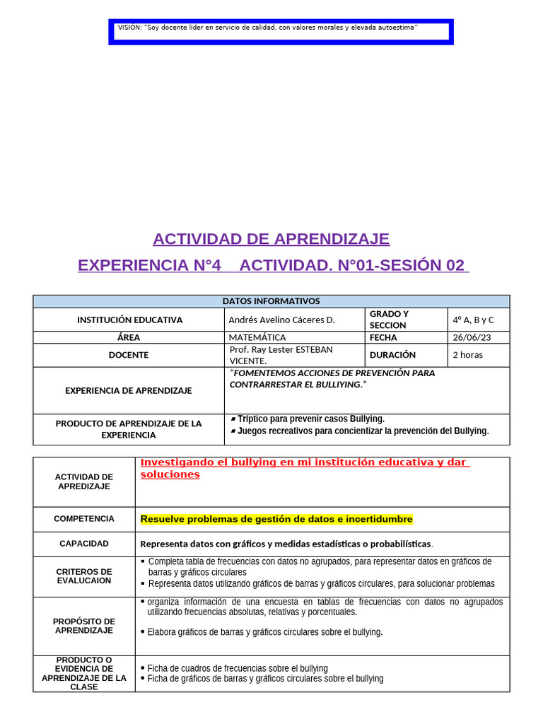 Sesion - 02 - Eda 4 - Ray - Esteban | PDF