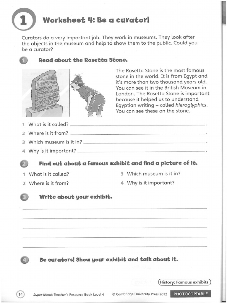 Unit 1 Writing Worksheet | PDF