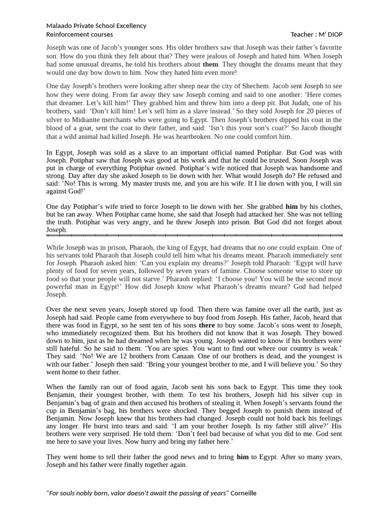 Joseph Pdf