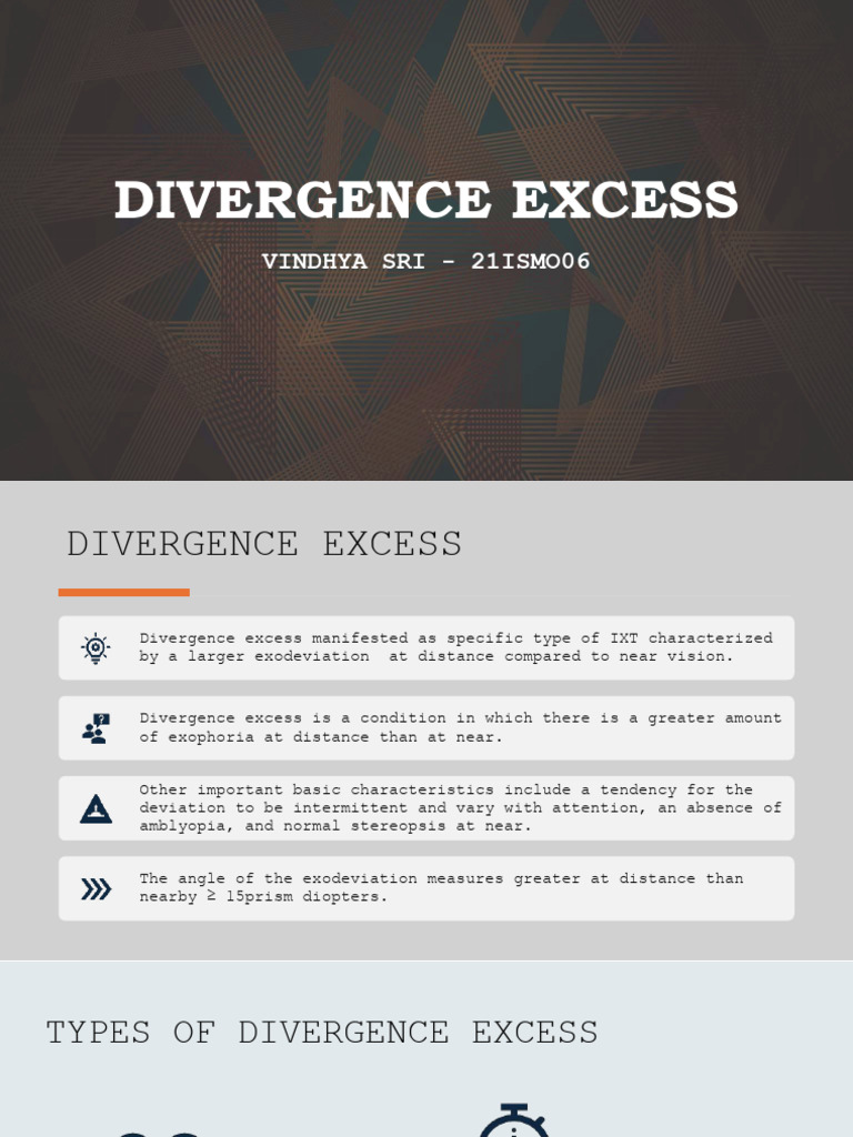 Divergence Excess 21ismo06 | PDF