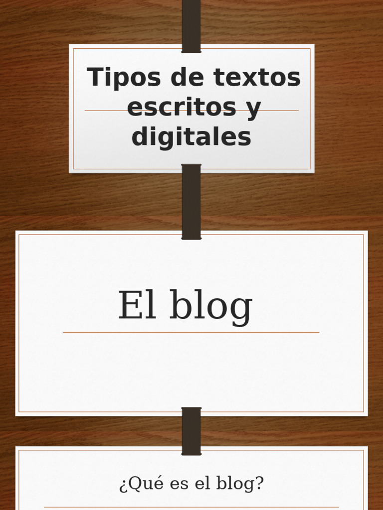Tipos de textos escritos y digitales | PDF