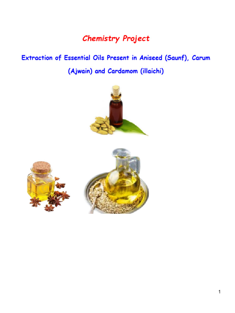 Chemistry Project | PDF