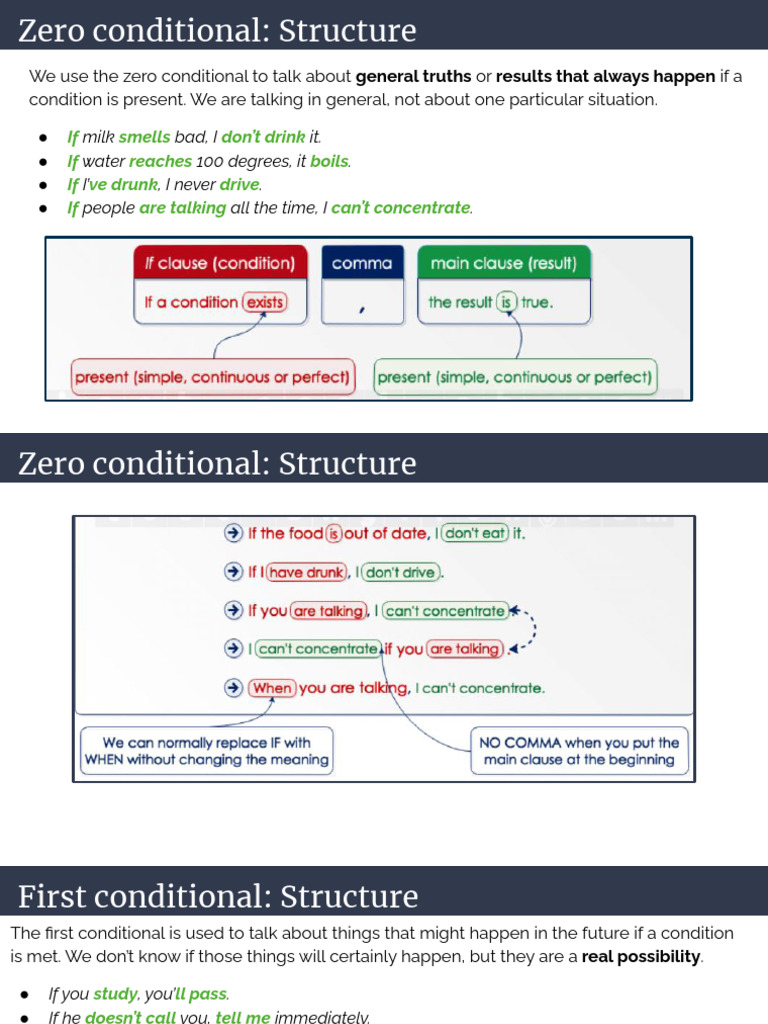 Conditionals | PDF