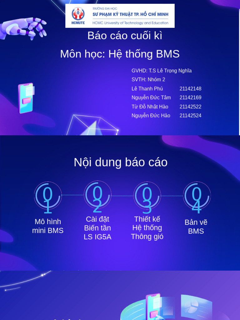 BaoCaoBMS Nhom2 01CLC | PDF