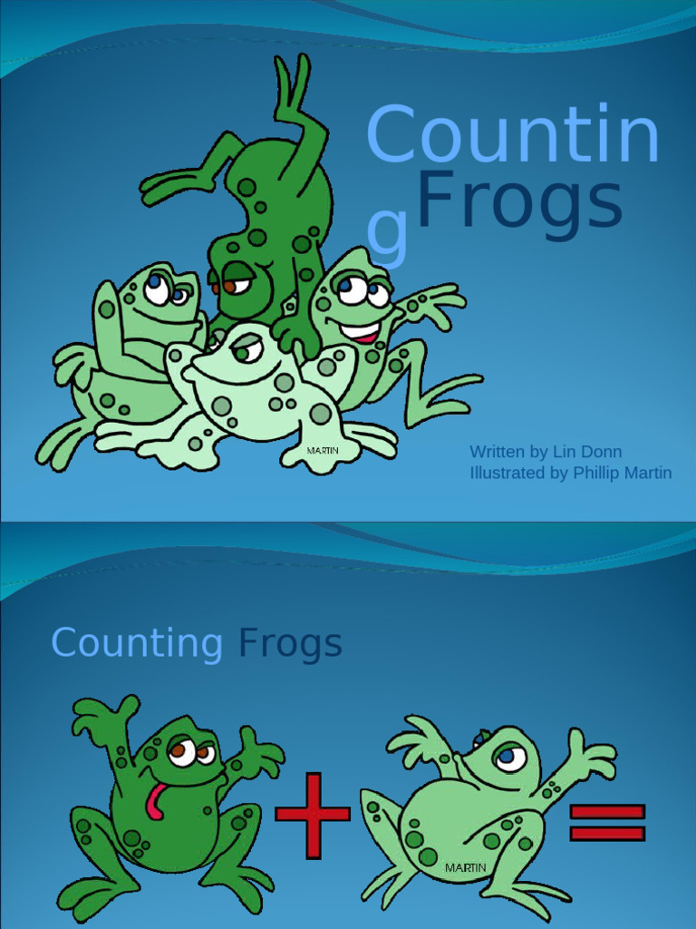 Counting Frogs | PDF | Games & Activities | Cooking, Food & Wine