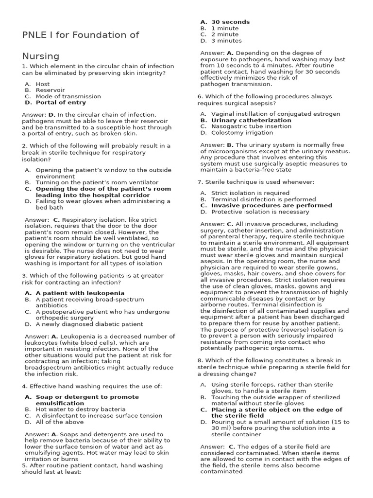 Pnle Reviewer 2600 Items | PDF