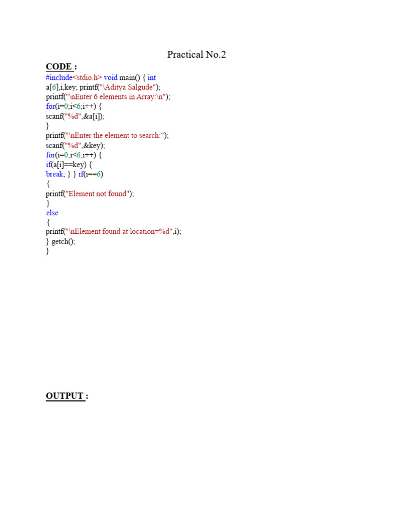 Practical 2 Aditya | PDF