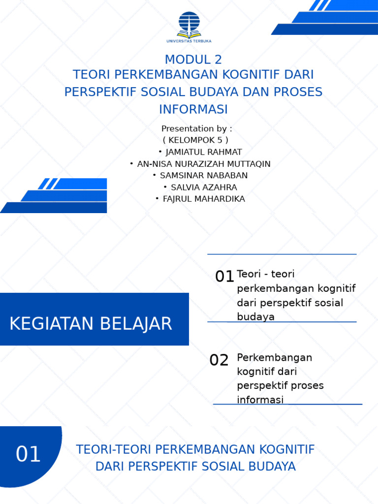 Presentasi Modul 2 Kelompok 5 Perkembangan Peserta Didik | PDF
