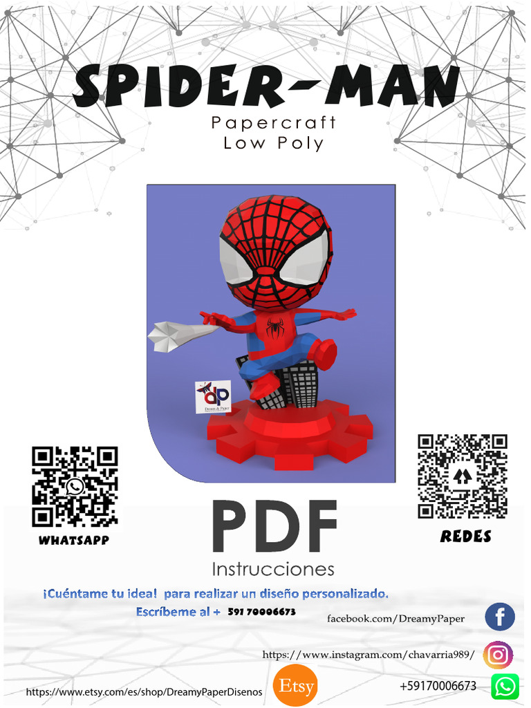 Spiderman Chibi Edificio Guia Pdf 7208
