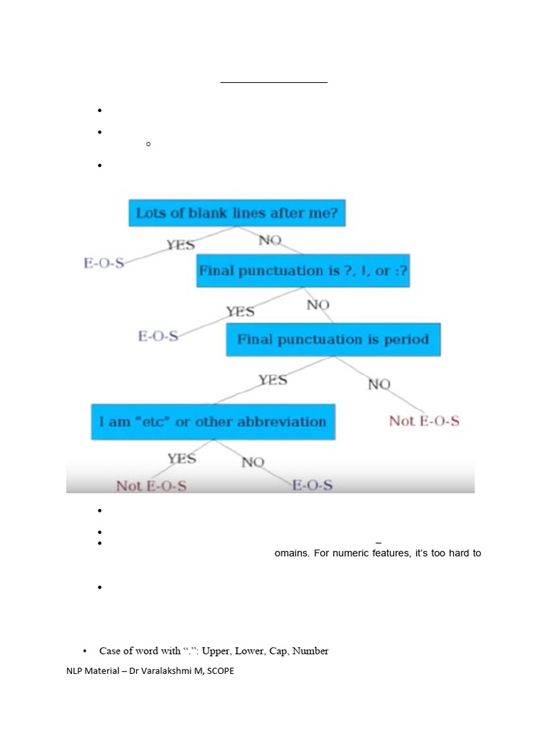 2.1 Sentence Segmentation | PDF
