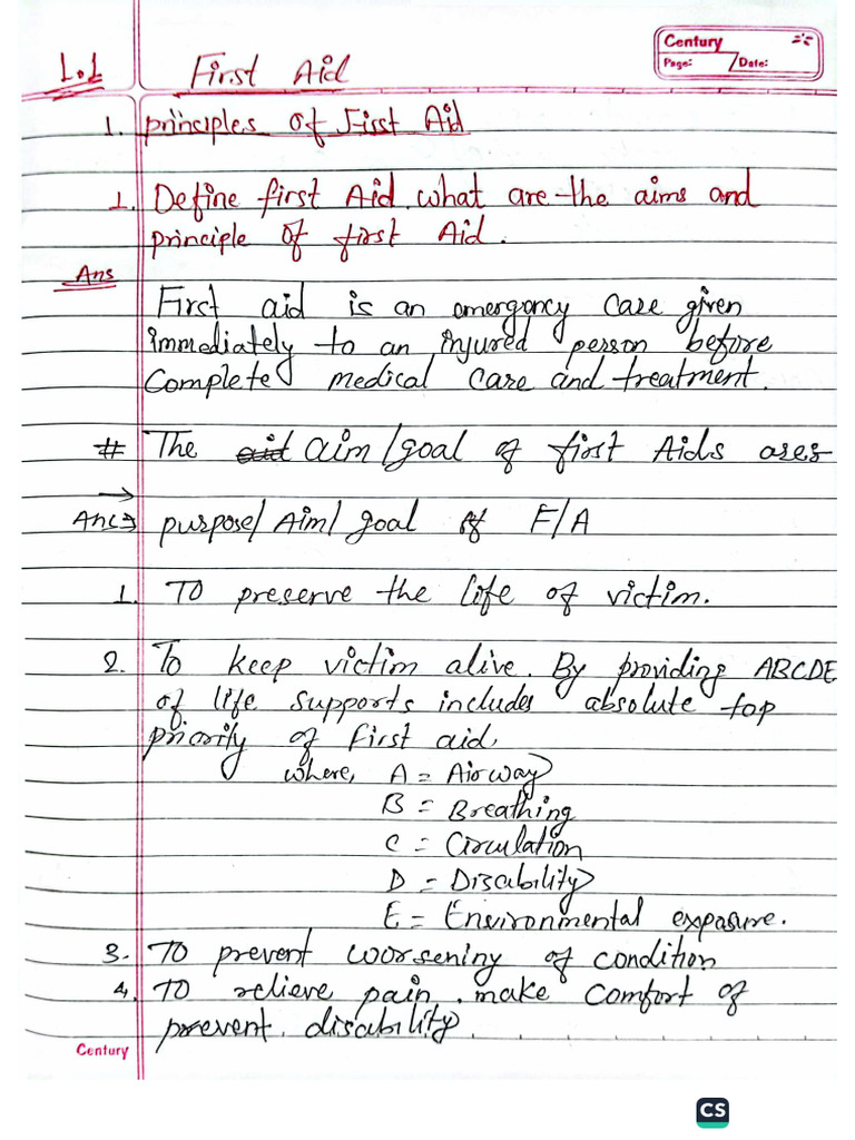 BMP First Aids | PDF