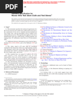ASTM E11-22 Sieve Specification Guide | PDF | Standard Deviation ...