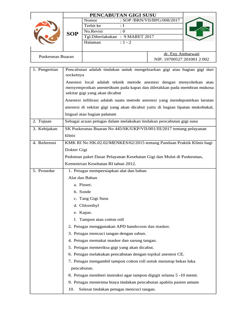 Sop CGS | PDF