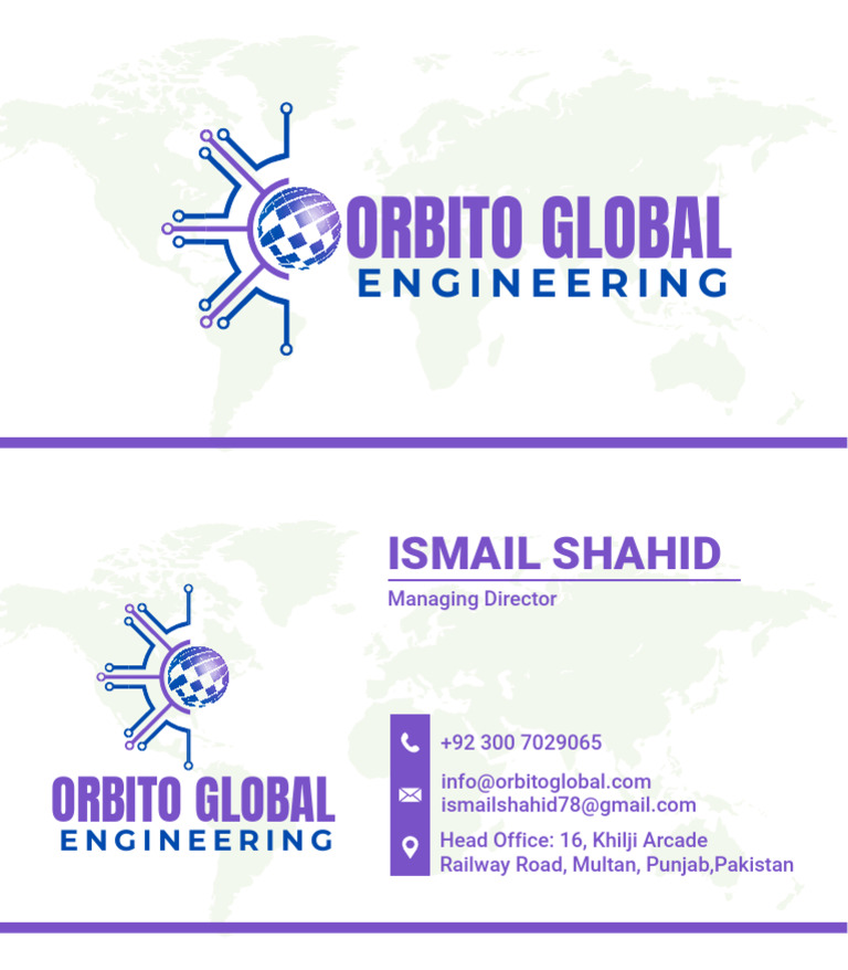 Orbito Global Business Card Final | PDF