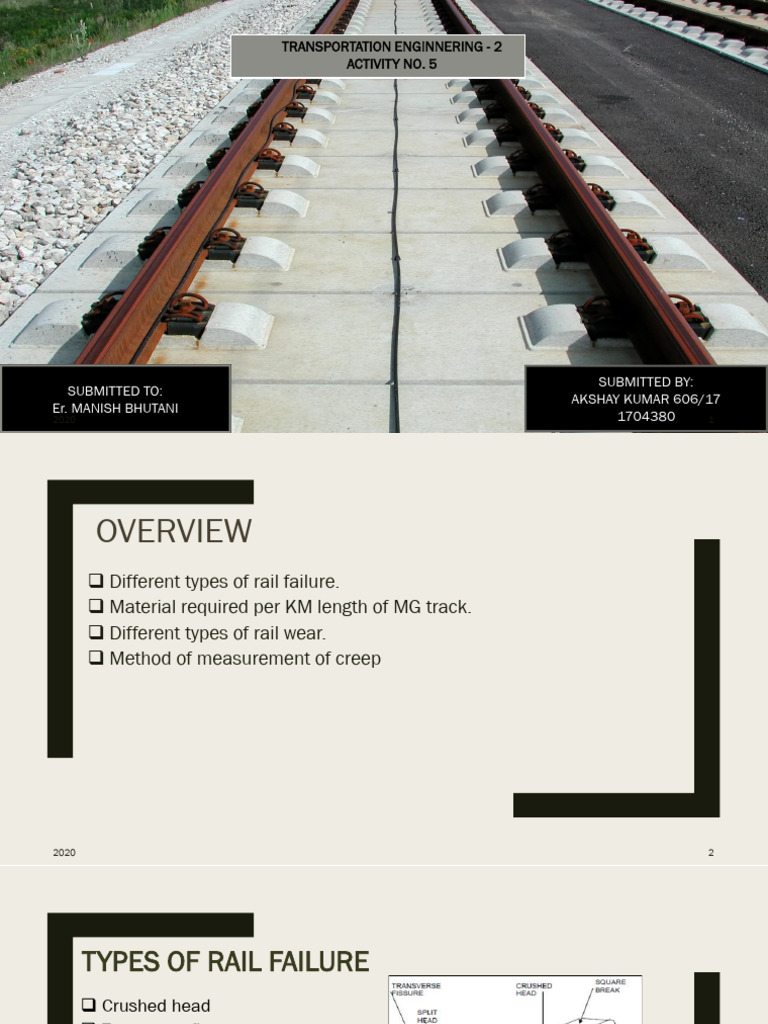 Rail Failure | PDF | Civil Engineering | Applied And Interdisciplinary ...
