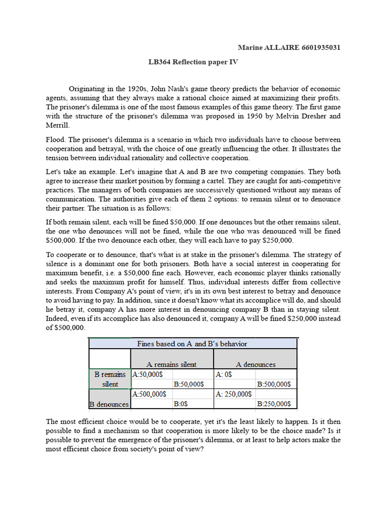 Reflection Paper | PDF