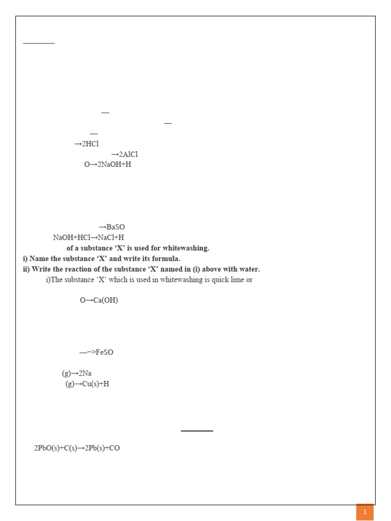 10th Class Science - NCERT: 12-Topic :brief Notes | PDF