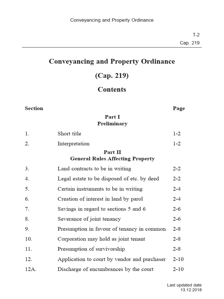 CPO Cap 219 | PDF