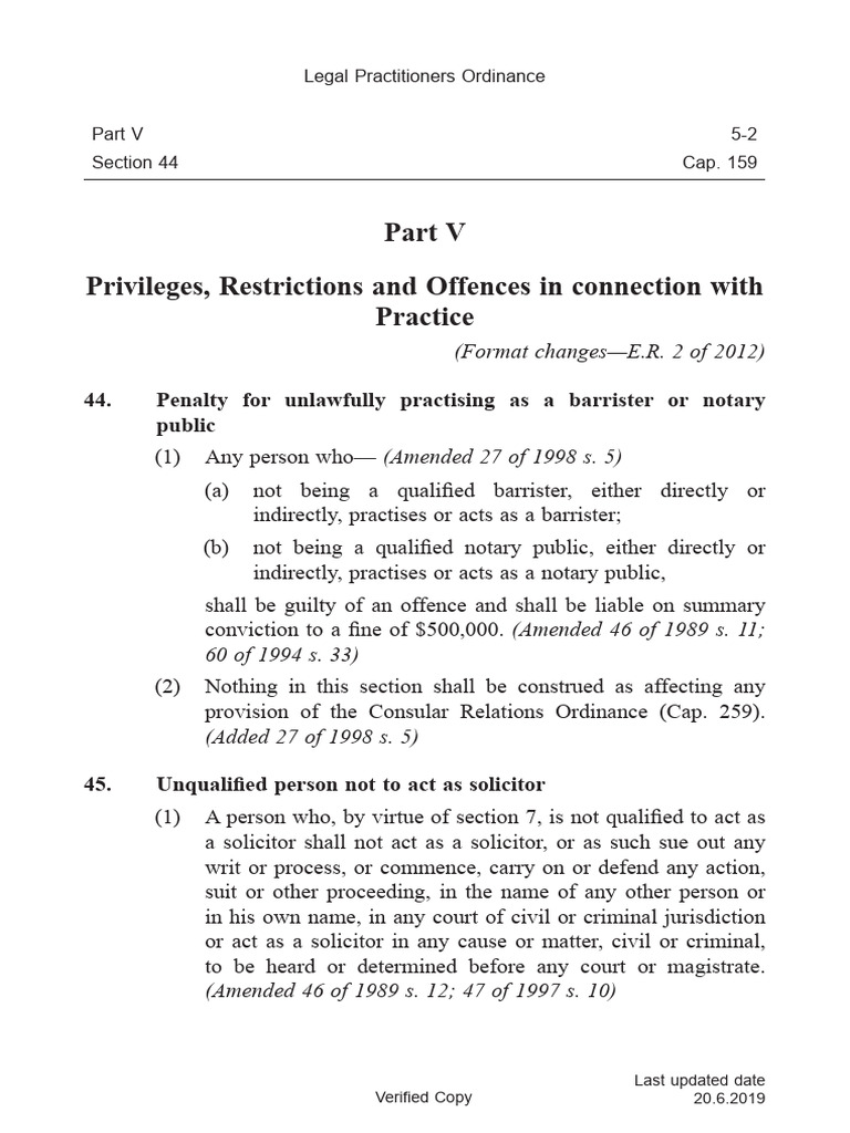 Privileges, Restrictions and Offences in Connection With Practice | PDF