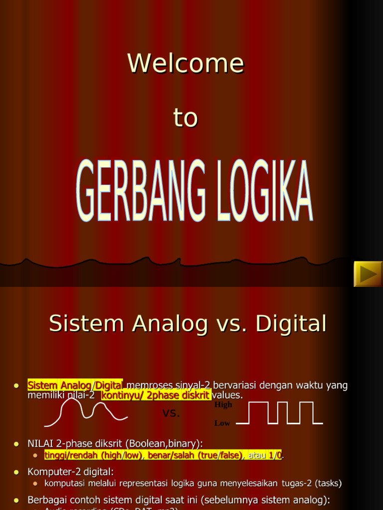 K05 Gerbang - Logika | PDF
